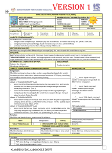 RPH Bahasa Melayu Tahun 6 2026 - Version 1 (RPH TS25) | Bahasa Melayu ...