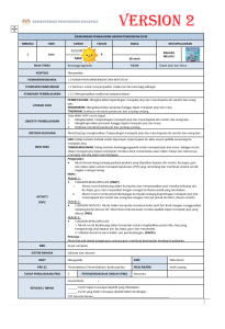RPH Bahasa Melayu Tahun 6 2025/2026 - Version 2 (RPH PAK21) | Bahasa ...