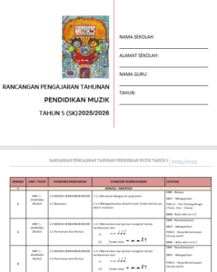 RPH Pendidikan Muzik Tahun 5 2025/2026 - Version 1 (RPH TS25 ...