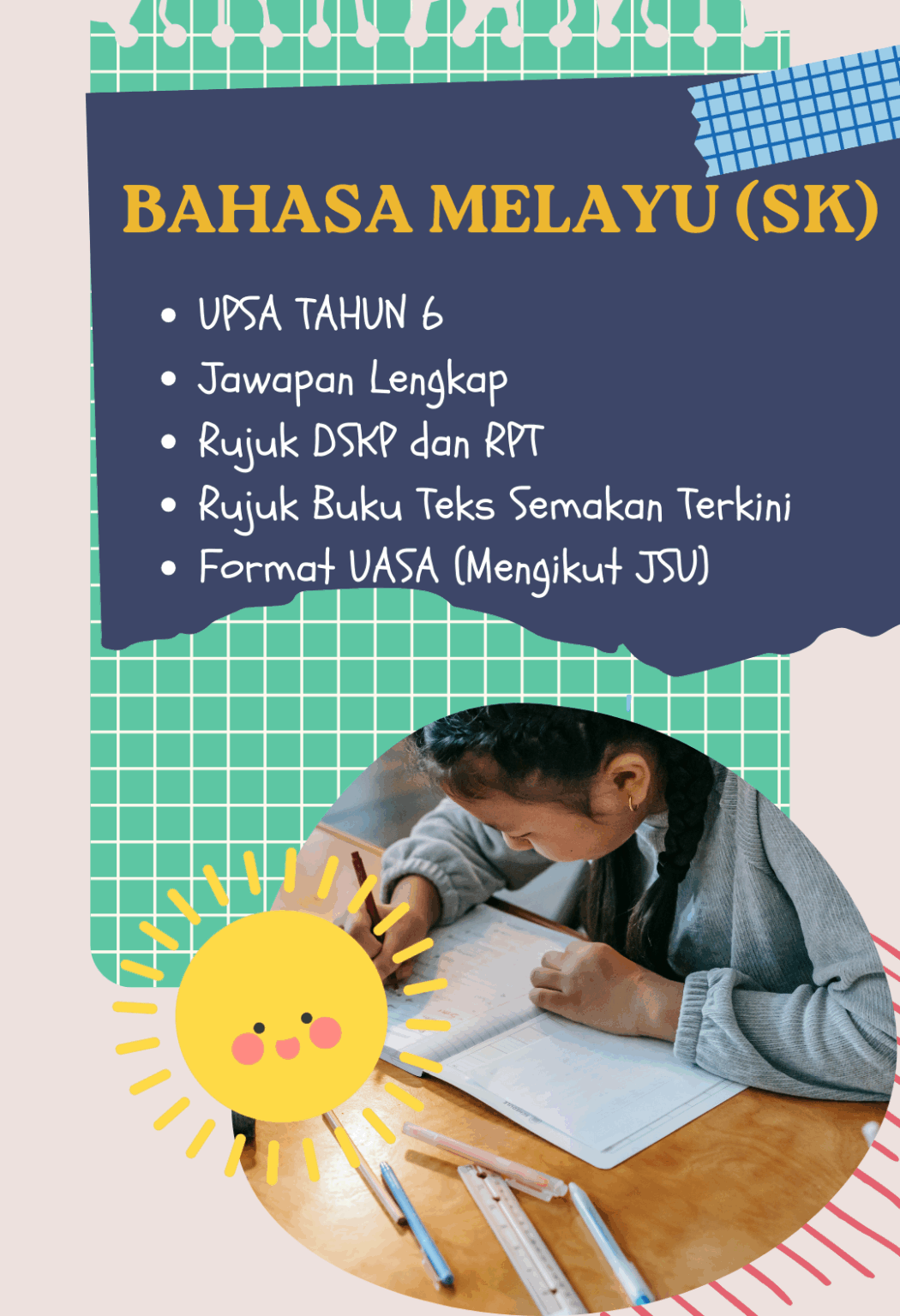 UPSA - Bahasa Melayu Tahun 6 2025/2026 (Set 1) | Soalan BM Tahun 6, Tahun 6, UPSA