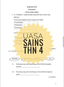 UASA - Sains Tahun 4 2025/2026 (Set 1B - JSU) | Koleksi Soalan, Soalan Sains Tahun 4, UASA SN ...