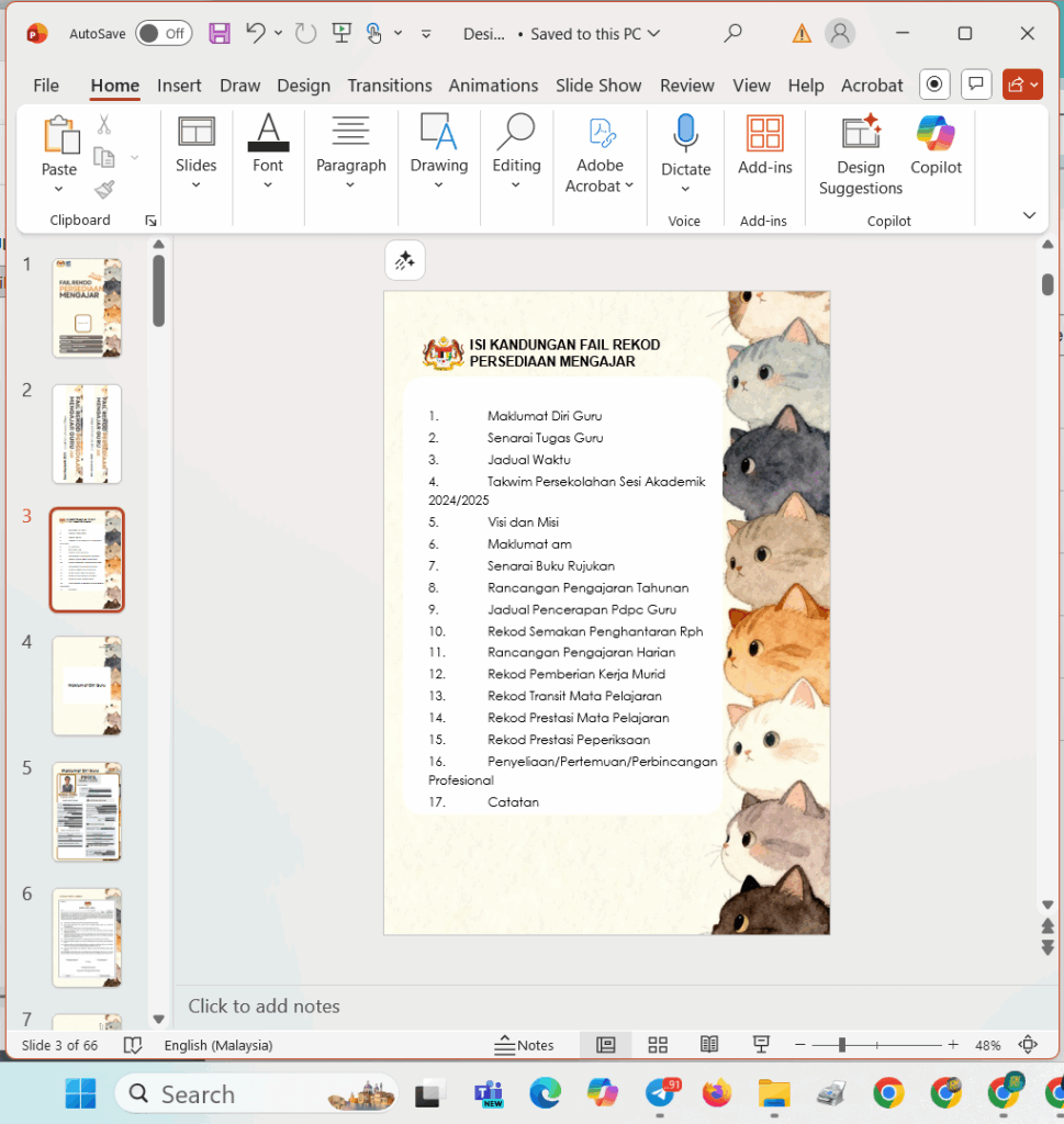 Fail Rekod Persediaan Mengajar (RPM) Design 2 - Kumpulan B | Fail RPM ...